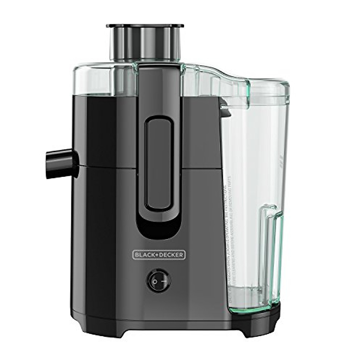 BLACK+DECKER 400-Watt Fruit and Vegetable Juice Extractor, Black, JE2400BD