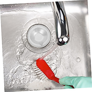 Generic 3pcs Drain Filter Stainless Steel Sink Bath Tub Filter Tub Drain Covers for Bathtubs Bathtub Filter Home Sink Strainer Sink Basket Stopper Kitchen Sink Drain Slag Separator Metal