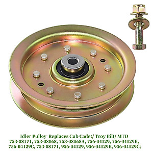POSEAGLE 918-04456B Spindle Assembly with 756-04129B Idler Pulley Replaces 618-04456, 618-04461, 918-04456, 918-04456A, 753-08171, 753-08068, 756-04129 for Toro LX420, LX425, Cub Cadet LT1042 Tractors