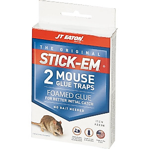 JT Eaton 233N Stick-Em Mouse Size Glue Traps