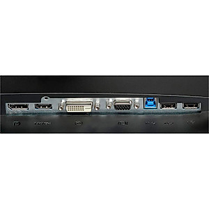 Dell P2421 24 Inch 1200p 16:10 WUXGA QHD, IPS Thin Bezel Monitor, HDMI, DisplayPort, VESA Certified, Black (Renewed)