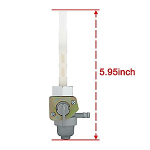 Savior Petcock Fuel Tank Shut Off Valve for 1985 1986 1987 1988 Honda Fourtrax ATC250ES ATC250SX ATC350X TRX250 TRX250X TRX300 TRX300EX TRX200SX Fuel Petcock Replacment Parts