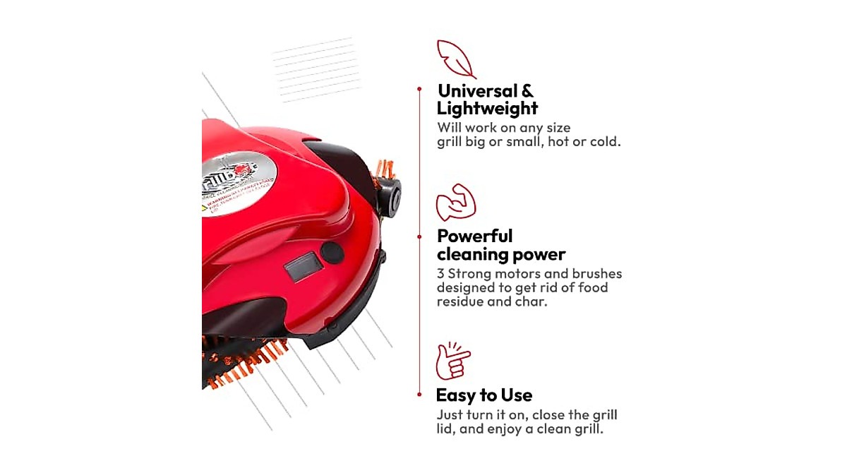 Grillbot Automatic Grill Cleaner Robot - Effortless BBQ Cleanup