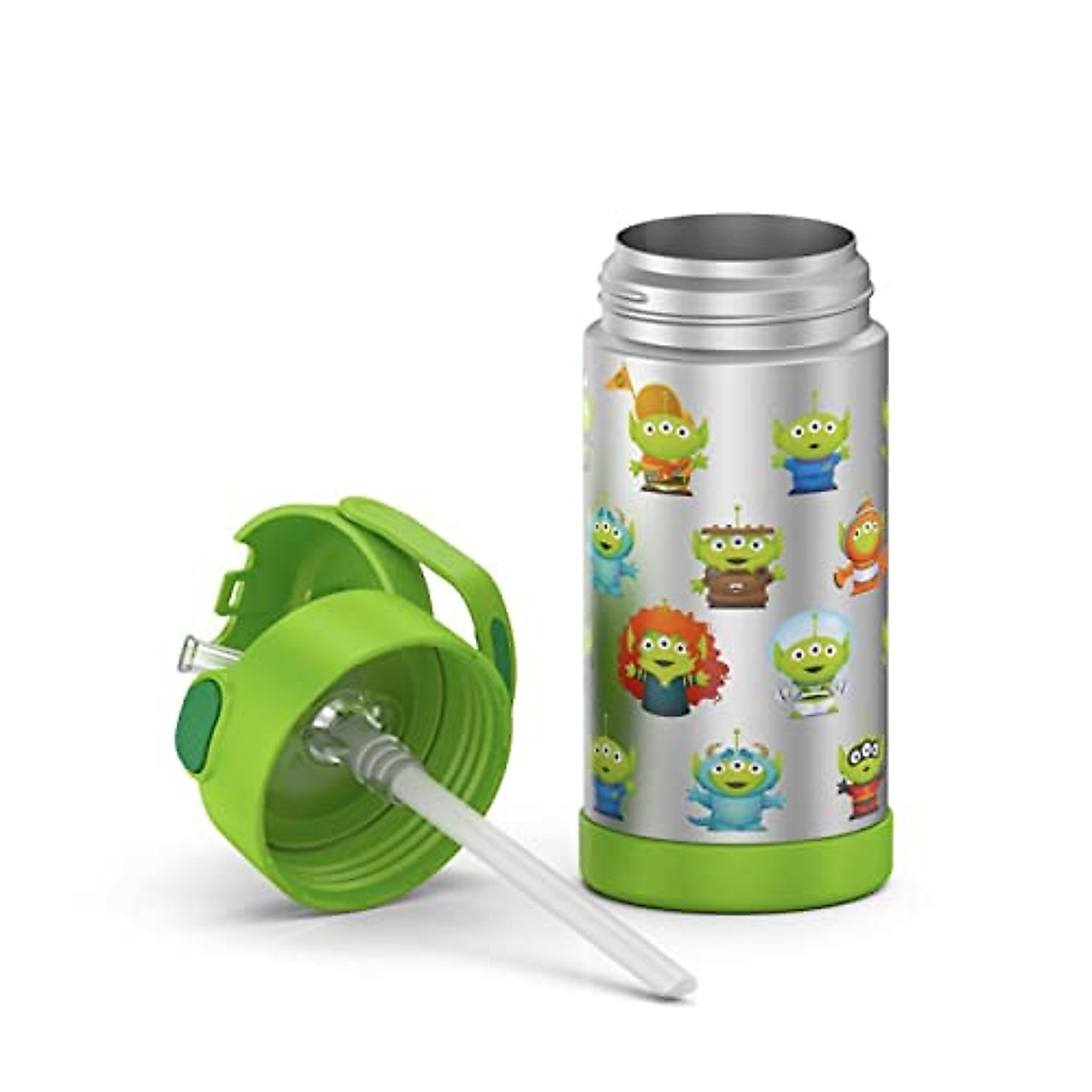 Thermos 12oz FUNtainer with Bail Handle- Green Pixar Toy Story Aliens