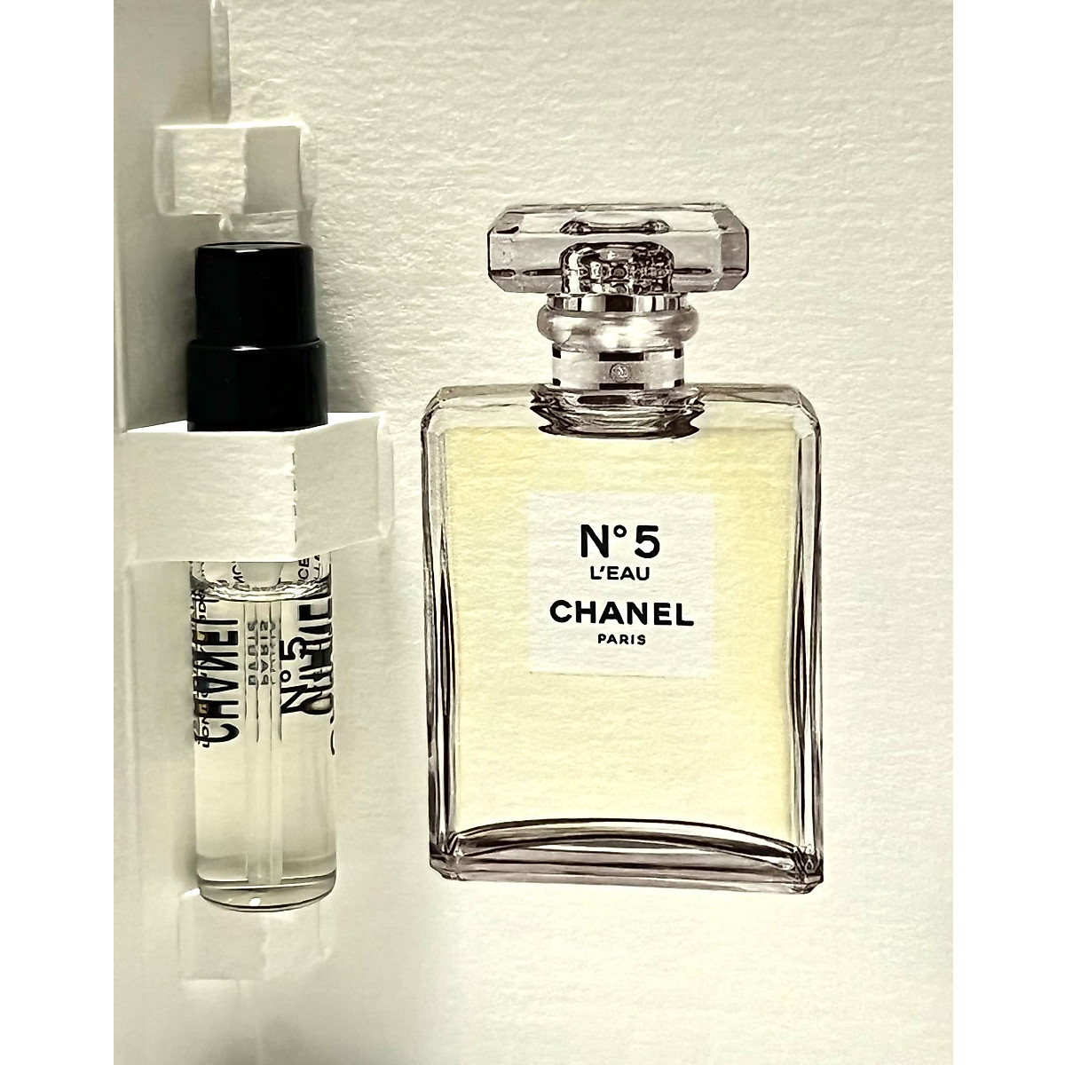 CHANEL No 5 L'EAU EDT Spray Perfume Samples 0.05oz / 1.5ml EACH