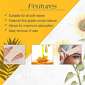 GiGi Petite & Small Muslin Strips 100 Ct Each, 200 Pack