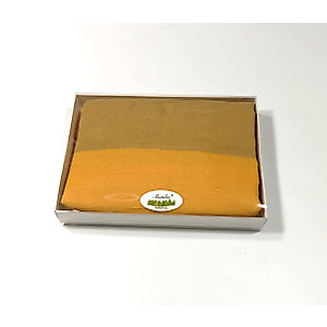 Shanlin Unisex Cotton Scarves for Men and Women (3-Tone Ginger Beige)