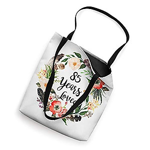 85 Years Loved, 85th Birthday Gifts For Women, Grandma 85th Tote Bag