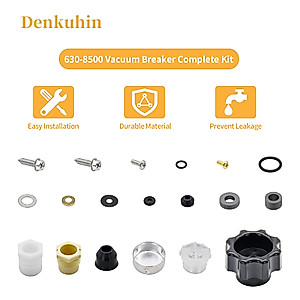 Denkuhin 630-8500 Wall Hydrant Complete Service Kit Compatible with Faucet Repair Kit 500 400 Series, Replacement for Vacuum Breaker Repair Kit