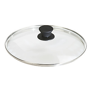 Lodge Seasoned Cast Iron Skillet with Tempered Glass Lid (10.25 Inch) - Cast Iron Frying Pan With Lid Set.