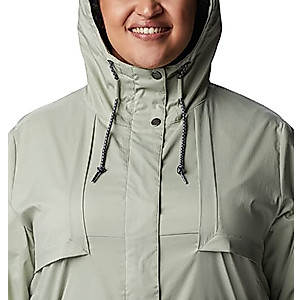 Columbia Women's Pardon My Trench Rain Jacket, Safari, Medium