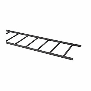 B-Line SB17U12BFB Steel Tubular Stringer Ladder 119-1/2 Inch x 12 Inch x 1-1/2 Inch