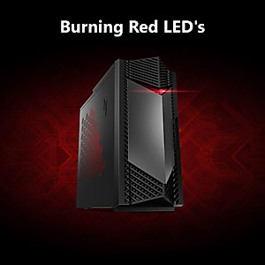 Acer Nitro 50 N50-650-UR13 Gaming Desktop | 13th Gen Intel Core i5-13400F 10-Core Processor | NVIDIA GeForce RTX 3060 | 16GB 3200MHz DDR4 | 512GB SSD | 1TB HDD | Intel Wi-Fi 6E AX211 | Windows 11 Home