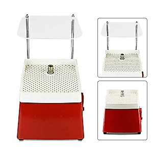 Portable Stained Grinder Mini Glass Diamond Ceramics Art DIY Desktop Grinding Tool Machine for Glass Processing Arts Decoration MCBL58 Grinding Wheel (With Stand)