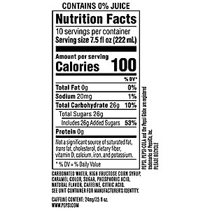 Pepsi Wild Cherry Mini Cans, 7.5oz 10pk ​