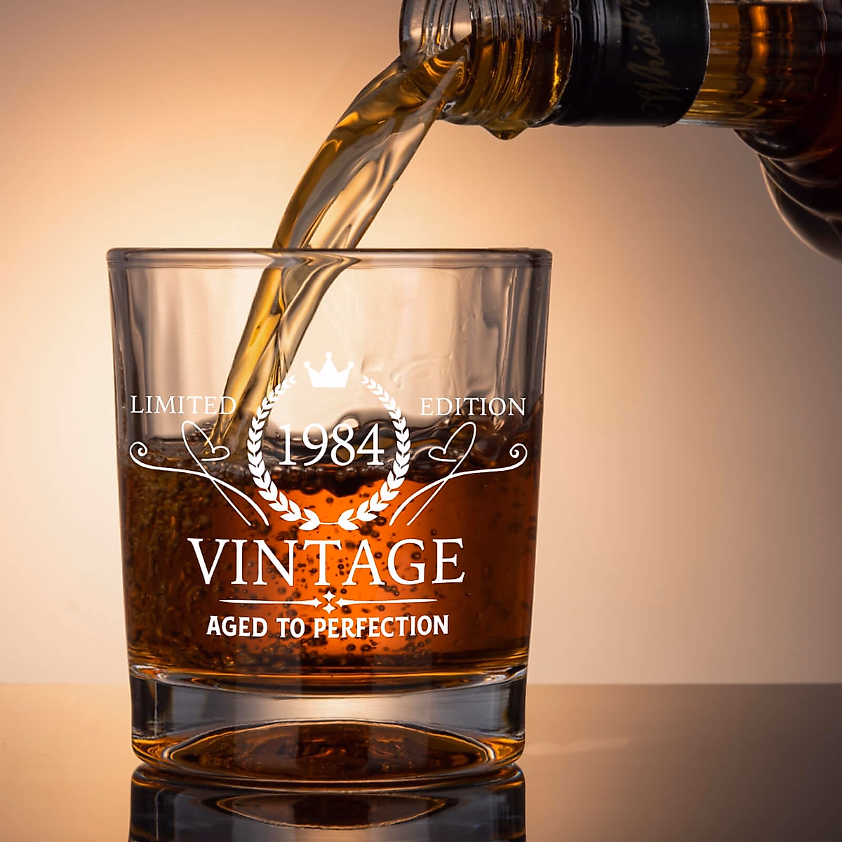 2024 40th Birthday Gifts Men, 1984 Whiskey Glasses, 40th Birthday Gifts, 40 Year Old Gifts For Men, Old Fashioned Glasses, 40 Birthday Gifts For Men, Gifts For 40th, 1984 Gifts For Men, Dad, Husband