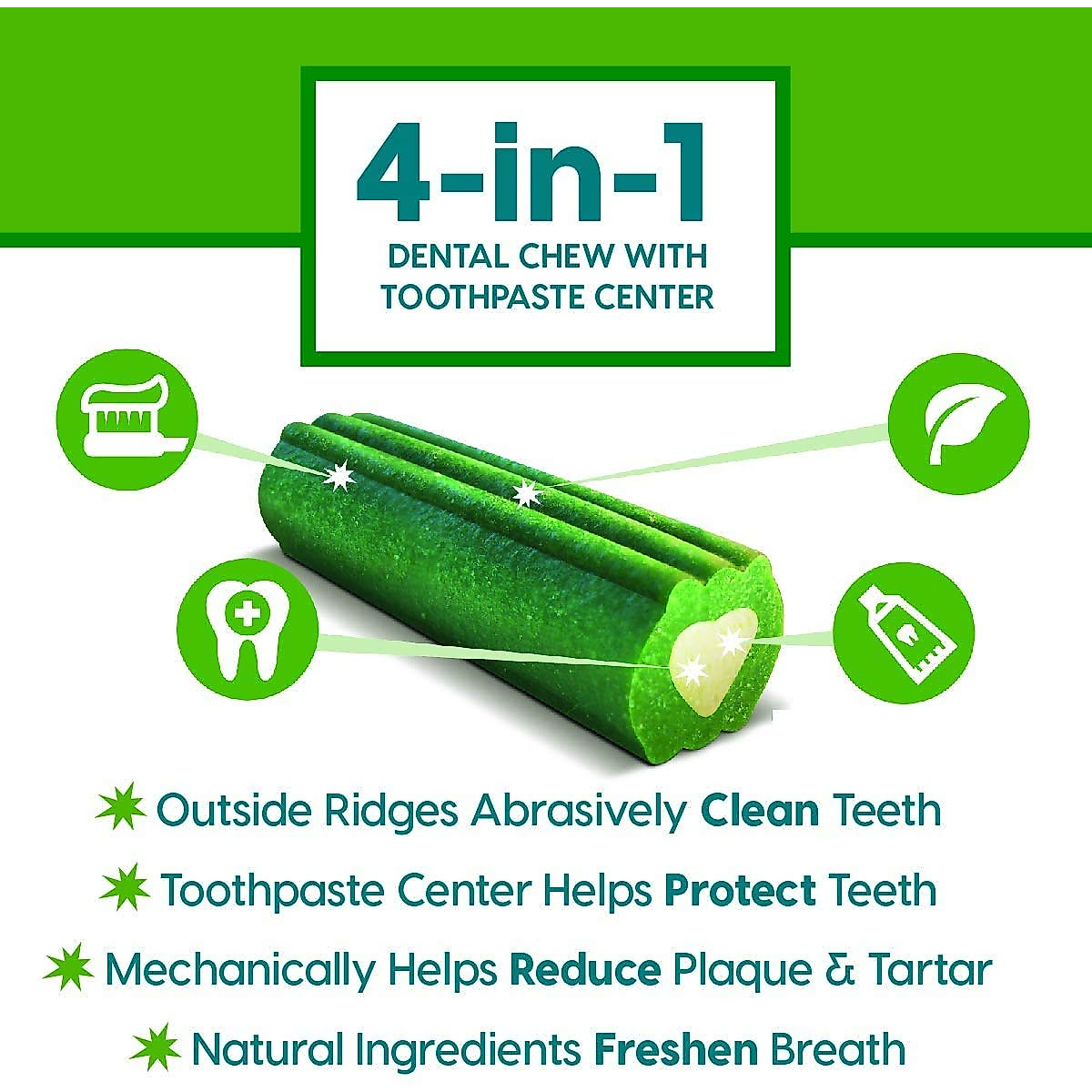 ARK NATURALS Breath-Less Brushless-Toothpaste - Chewable - Large Dogs - 18 oz