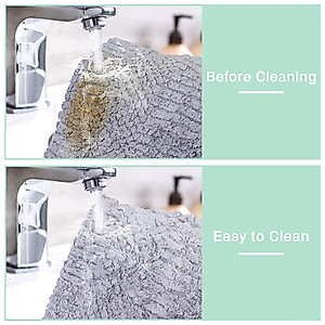 Dish Cloths - Dish Towels Ultra Absorbent, 12 Pack Dish Towels for Kitchen, Reusable Cleaning Towels Easy Care, Durable Kitchen Towels, Cleaning Rags 11.8 inch X 11.8 inch Drying Fast