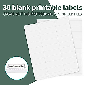 HERKKA Extra Capacity Hanging File Folders, 30 Pack Reinforced Hang Folders with Heavy Duty 1 Inch Expansion, Designed for Bulky Files, Medical Charts, Letter Size, Green