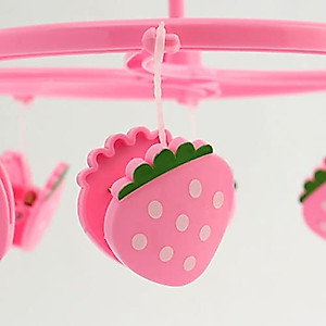 Muellery Clothes Dryer Hanger with Cute Strawberries Clips Drying Rack Folding Indoor TPQH96409