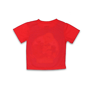 Sesame Street Elmo Toddler Boys 2 Piece Short Sleeves Pants Pajamas Set (2T, Red/Blue)