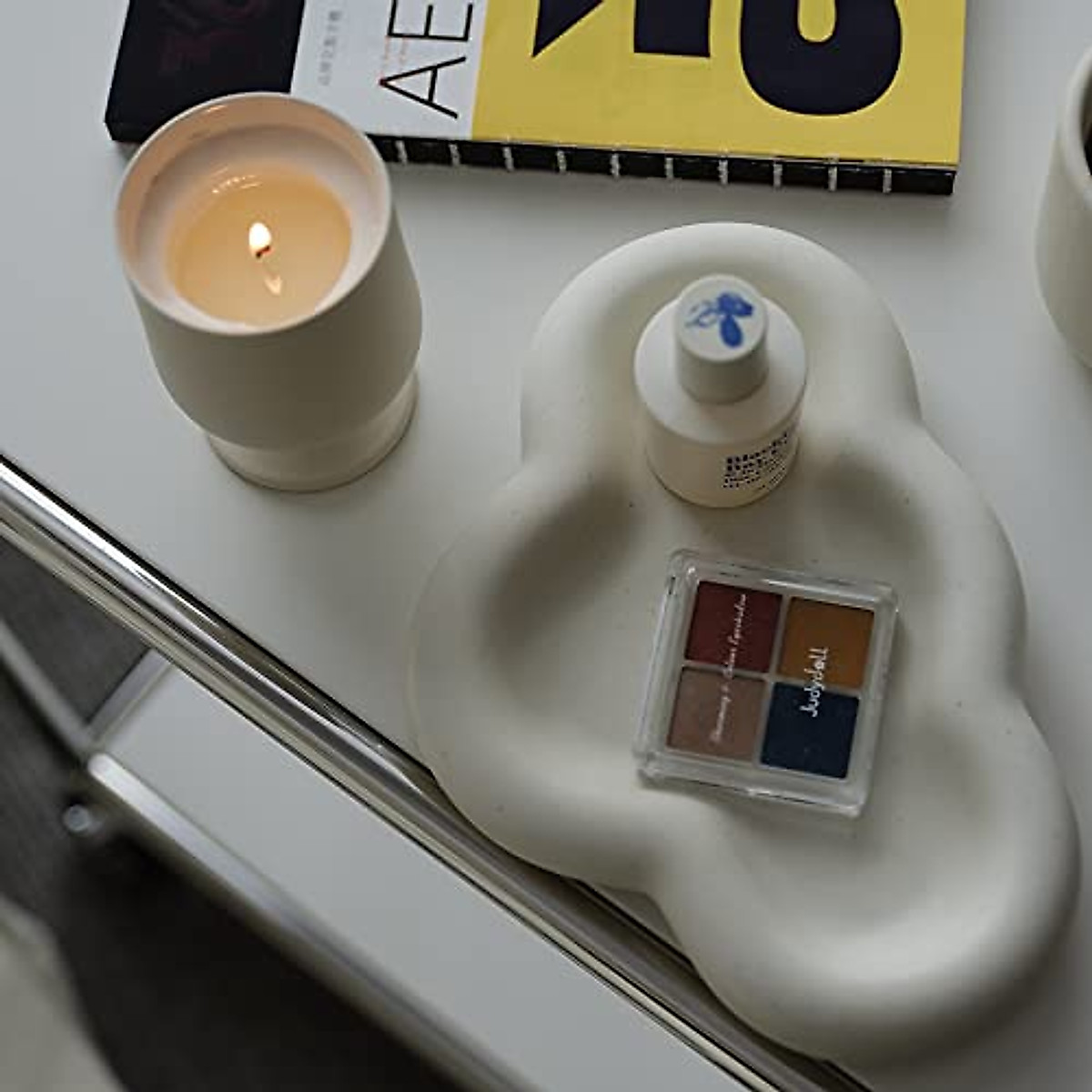 WENSHUO Chubby Jewelry Tray, Cute Cloud Trinket Dish