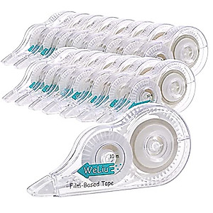 WeLiu Correction Tape,White,16 count