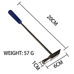 Dual Head Small Hammer, 7 Inches, Plastic Head and Metal Head, Black Plastic Grip, Double face Jewelry Mallet, Mini Hammer for Watch, Tuning, Woodworking, Toys, DIY, Leather, Instruments