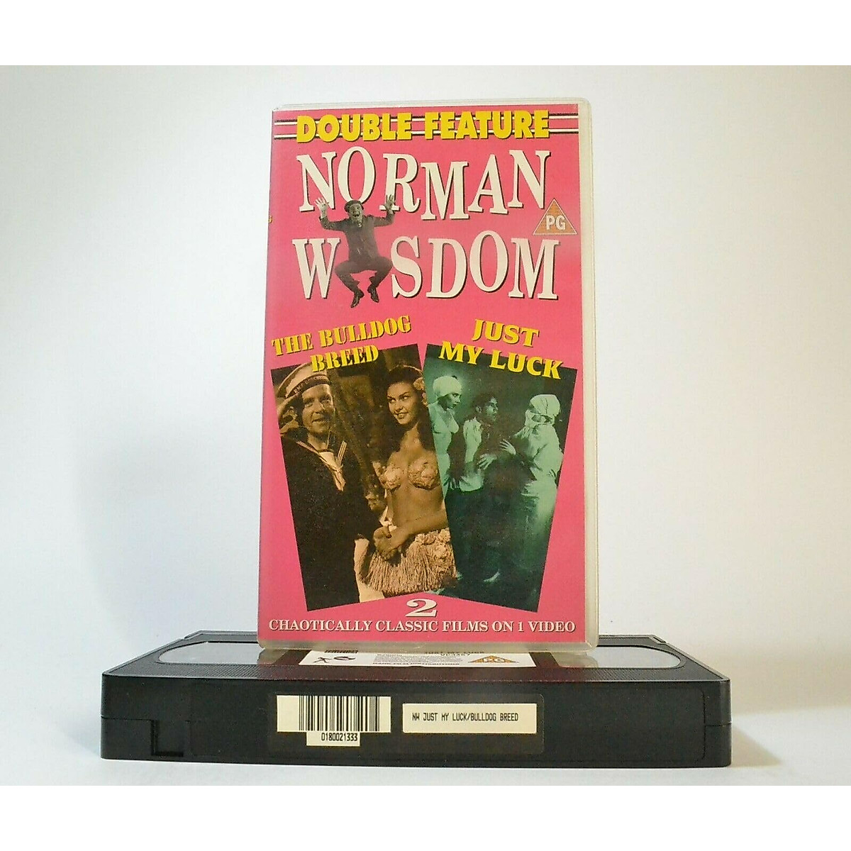 The Bulldog Breed / Just My Luck [Norman Wisdom Double Feature] Comedy - Pal VHS