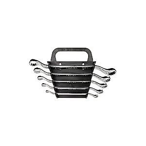 TEKTON 45-Degree Offset Box End Wrench Set, 5-Piece (1/4-13/16 in.) - Holder | WBE23405