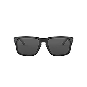 Oakley Holbrook OO9102 9102E5 Matte Black/Grey Sunglasses For Men Bundle Leash + VISIOVA Accessories