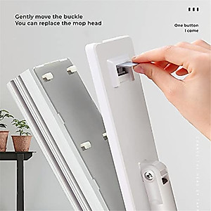 Absorbent Mop Flat Floor Tile Household Cleaning Free Hand Washing Cleaner Water Self-Wring Collodion Squeeze Mopping