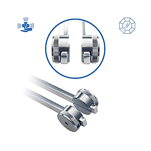 YOMMI 128 Hz Tuning Fork Medical Healing Instrument - Aluminum Sensory Tuning Forks for Healing Chakra Set - Soft Bag Human Biofield Diapason Therapy, Stress Reliever, 256 Hz