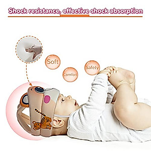 Baby Safety Helmet Toddler Head Protection, Toddler Walking Helmet Cushion Breathable, Baby Bumper Protect Hat Head Cushion Breathable for Running Walking Crawling Tiger