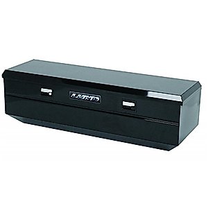 Lund 76461 60-Inch 16-Gauge Steel Flush Mount Single Lid Truck Tool Box, Black