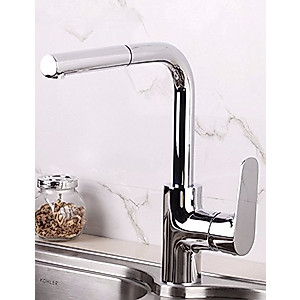 SJQKA-Faucet Kitchen faucet, pull out kitchen sink, hot and cold faucet
