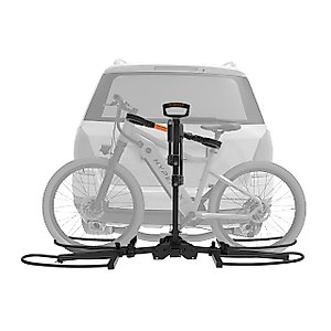 HYPERAX Special Combo - Volt 2 with E-Bike Adapter - Platform Bike Rack for Car, SUV, Trucks, Sedan - 2" Hitch Fits Up to 2 X 70 lbs Bike with Up to 5" Fat Tires - NO RV USE!