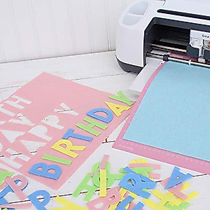 Threadart Premium Felt Precut Sheets - 8 Big 12" x 12" Squares - Autumn Harvest Colors | Soft Wool-Like Feel | 1.2mm Thick Fabric for DIY Crafts, Sewing, Crafting Projects | Compatible with Cricut Maker