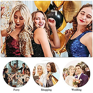 CORIOS Women Evening Bag Rhinestone Clutch Purse Sparkly Sequin Handbag Bridal Wedding Purse Crystal Clutch Bag Glitter Shoulder Bag Crossbody Bag for Wedding Banquet Cocktail Prom Party Silver