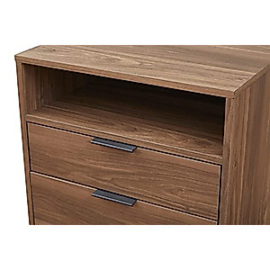 Unique Furniture Wilbert File Cabinet, Walnut