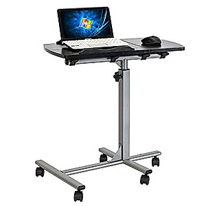 MJWDP Notebook Stand Table Bedside Sofa Bed Table Lazy Five-Wheel Home Use Multifunctional Lifting Removable Computer Desk