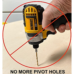 Jasper M350 Blemish Free Pivot Plate for Cutting Tabletops & Decorative Discs with all Jasper Circle Cutting Jig Guide Kits