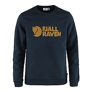 Fjallraven Logo Sweater - Men's Dark Navy X-Large