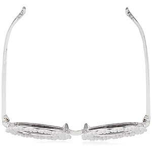 Circus NY by Sam Edelman Women's CC346 Daisy Flower Round Sunglasses with UV400 Protection - Trendy Gifts for Her, 49mm