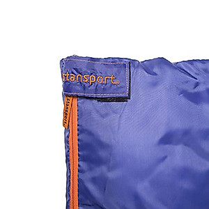 Stansport Redwood Rectangular 30" x 75" Sleeping Bag, Blue,Dark Green