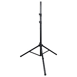 Sound Town DJ Lighting Stand-Adjustable Height, 10.3 ft Tall with Side Bars and Tripod Base (STLS-011)