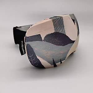 KISS OR DISS Morning Printed Ski Goggle Cover Soft Bag Snow Goggle Protector