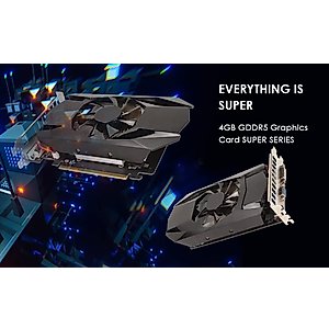 4GB GDDR5 Graphics Card,Computer PC Gaming Video Graphics Card,128bit 1000MHz Core Frequency Supports DirectX 11 PCI Express X16 2.1,Gaming Graphics Card for AMD for Radeon HD 7670