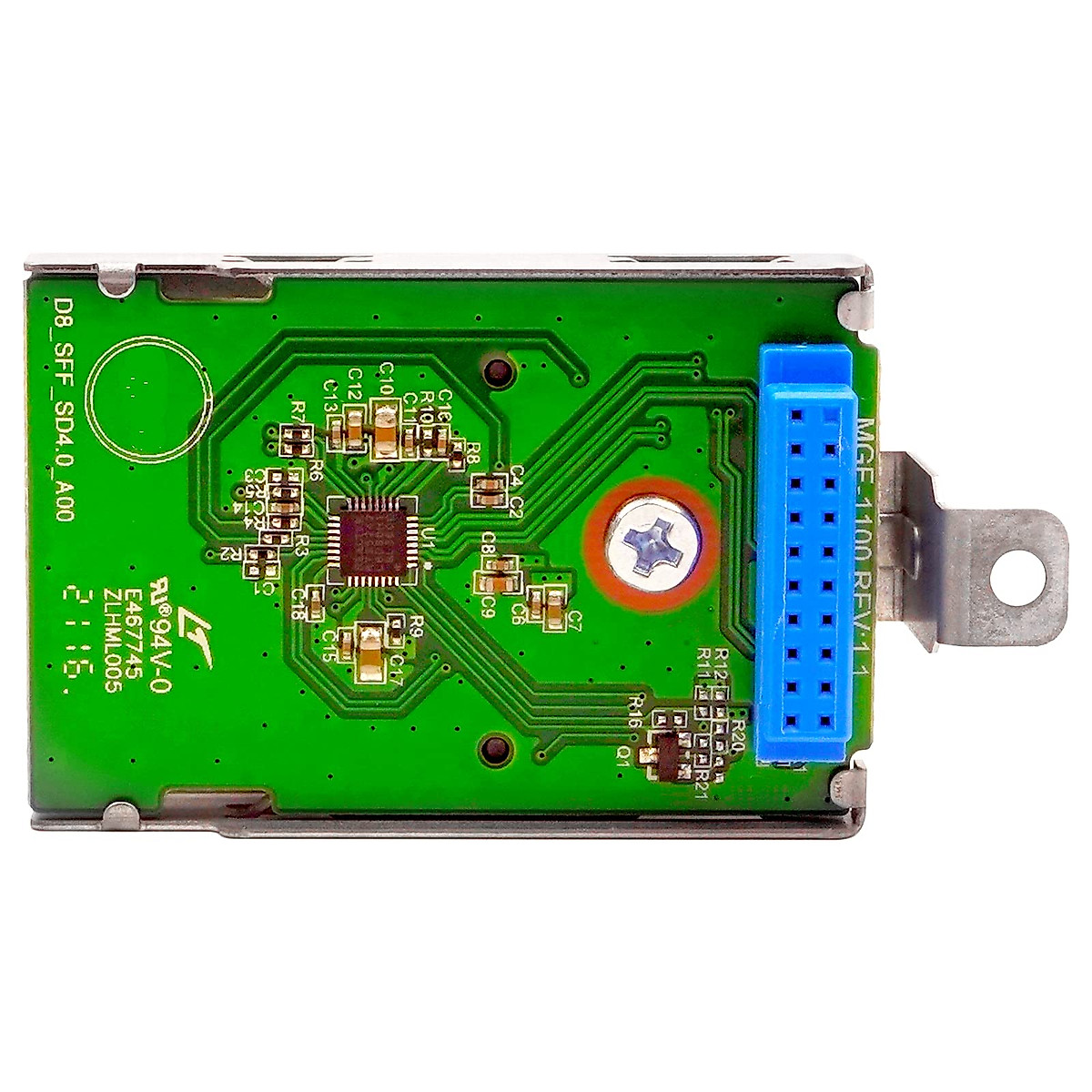 SD4.0 Card Reader Replacement for DELL OptiPlex 3060 SFF 3070 SFF 5060 SFF 5070 SFF 5080 SFF 5090 SFF 7040 SFF 7060 SFF Precision T3440 T3450 T3460 0TT15C TT15C