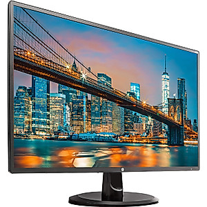 HP V270 27 Inch Monitor Full HD LED 1920 x 1080 IPS, Anti Glare HDMI, DVI-D, VGA - black